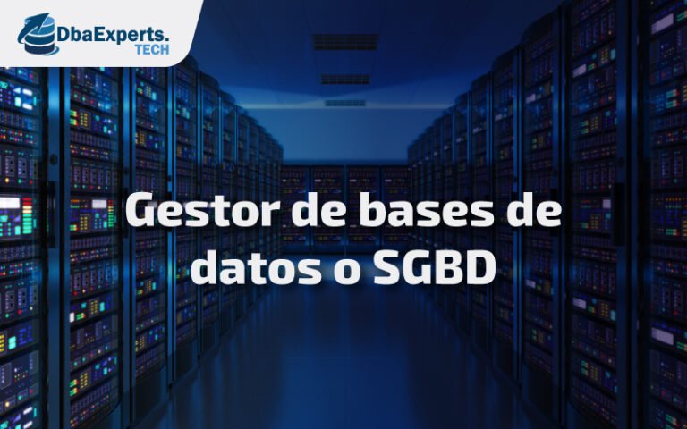 Gestor de bases de datos o SGBD | DbaExperts